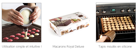 Set Macarons Royal Deluxe - Buldoz.com - Idées Cadeaux